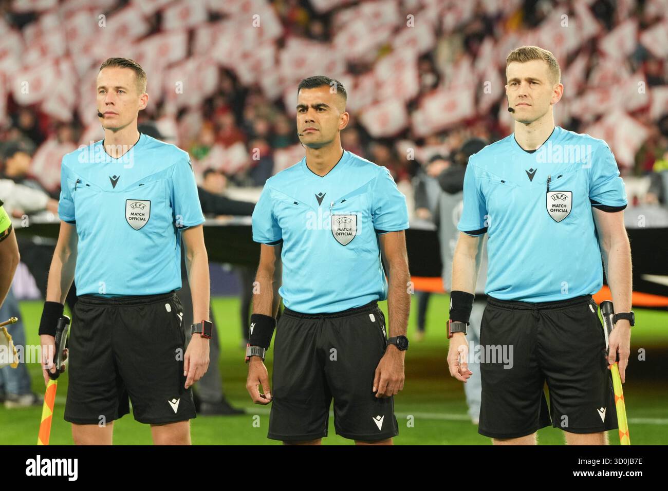 Referees Jørgen Rønning Valstadsve (Assistant Referee), Rohit Saggi ...