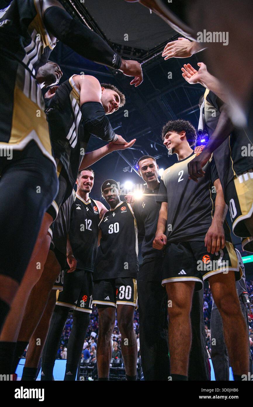 LDLC ASVEL after their win during the Turkish Airlines EuroLeague ...