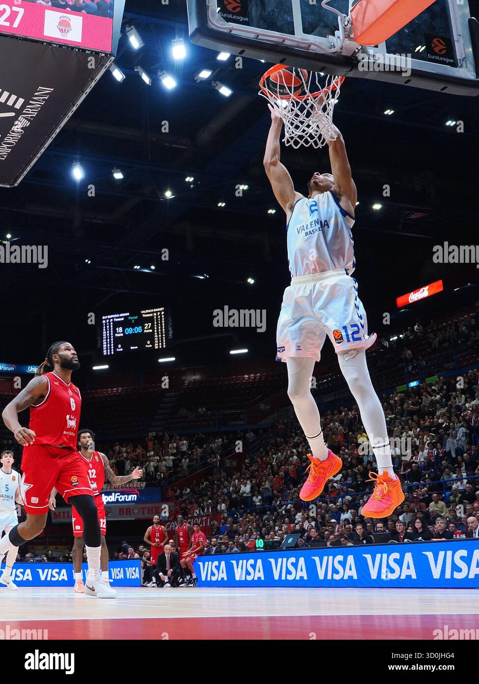 Neal Sako (Valencia Basket) during Olimpia Milano vs Valencia BC ...