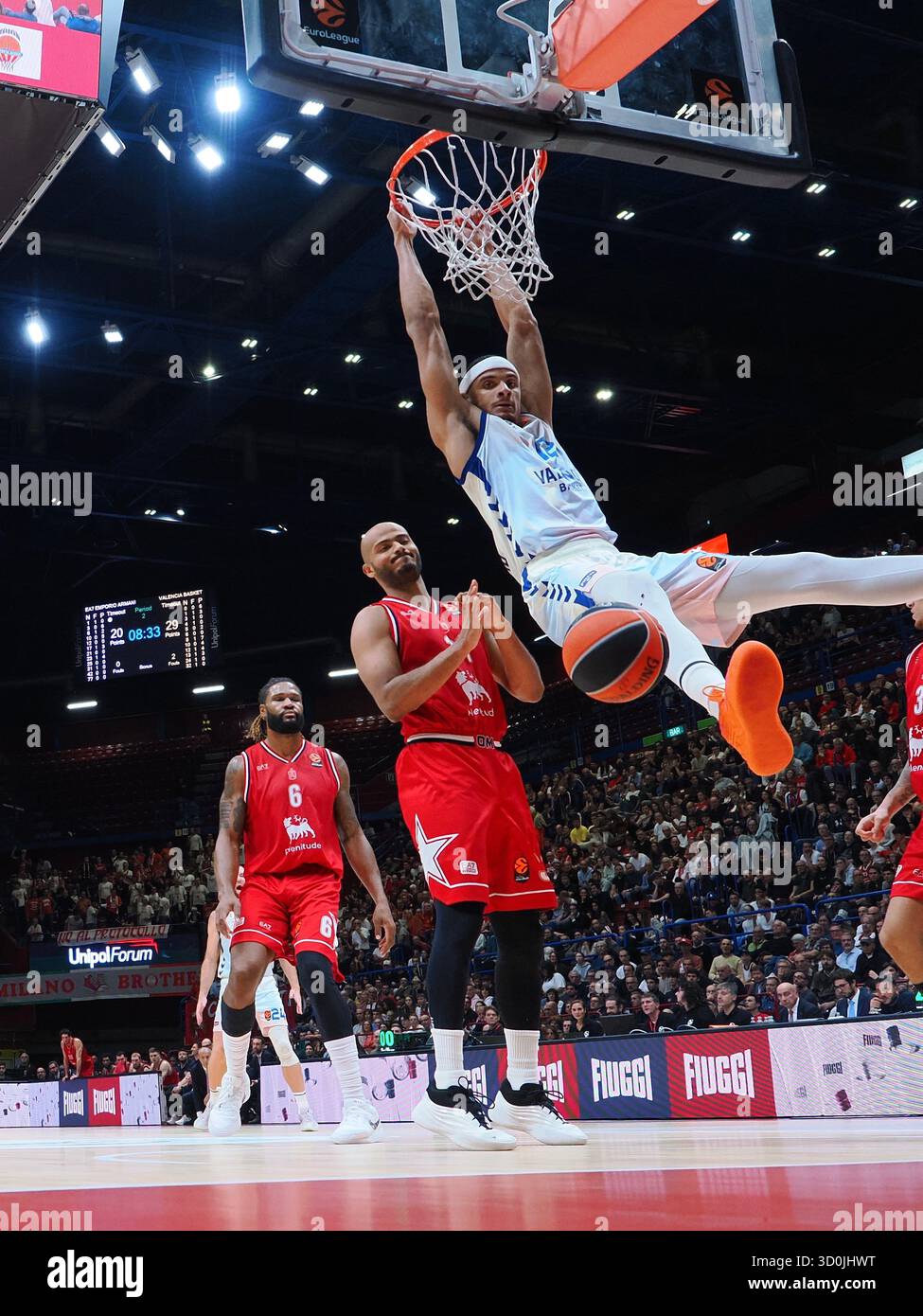 Neal Sako (Valencia Basket) during Olimpia Milano vs Valencia BC ...