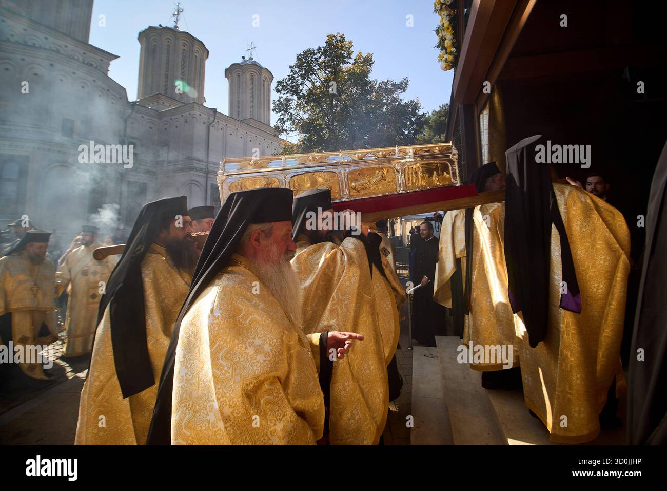 Pilgrimage to Saint Demetrius the New Starts in Bucharest, Romania ...