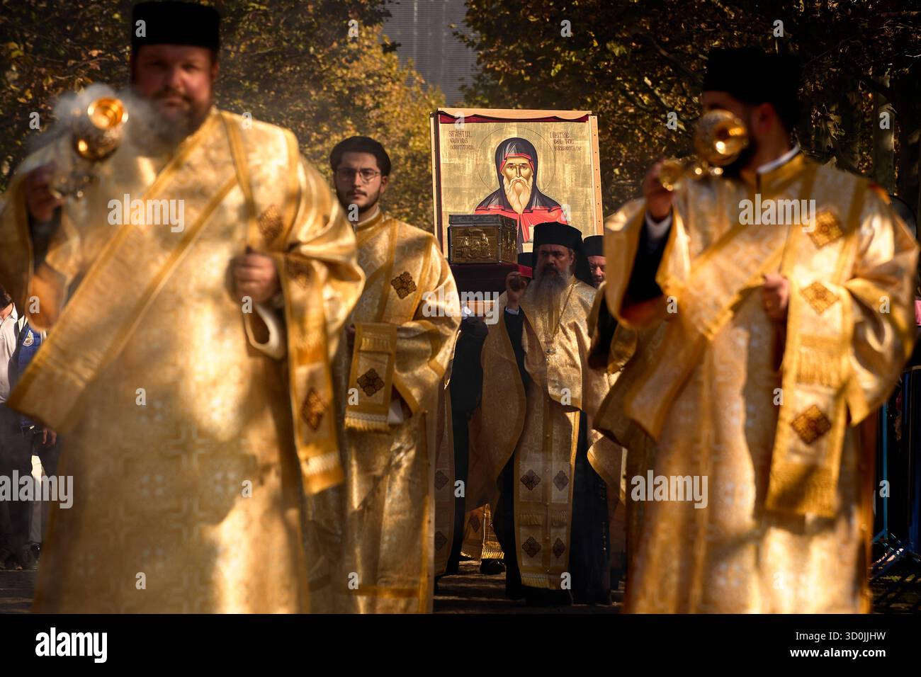 Pilgrimage to Saint Demetrius the New Starts in Bucharest, Romania ...