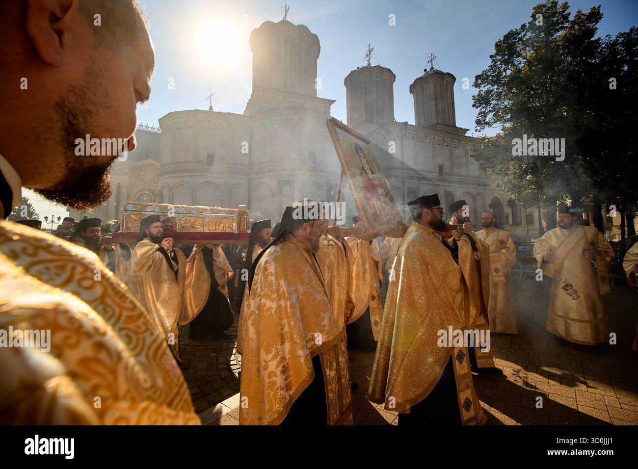 Pilgrimage to Saint Demetrius the New Starts in Bucharest, Romania ...