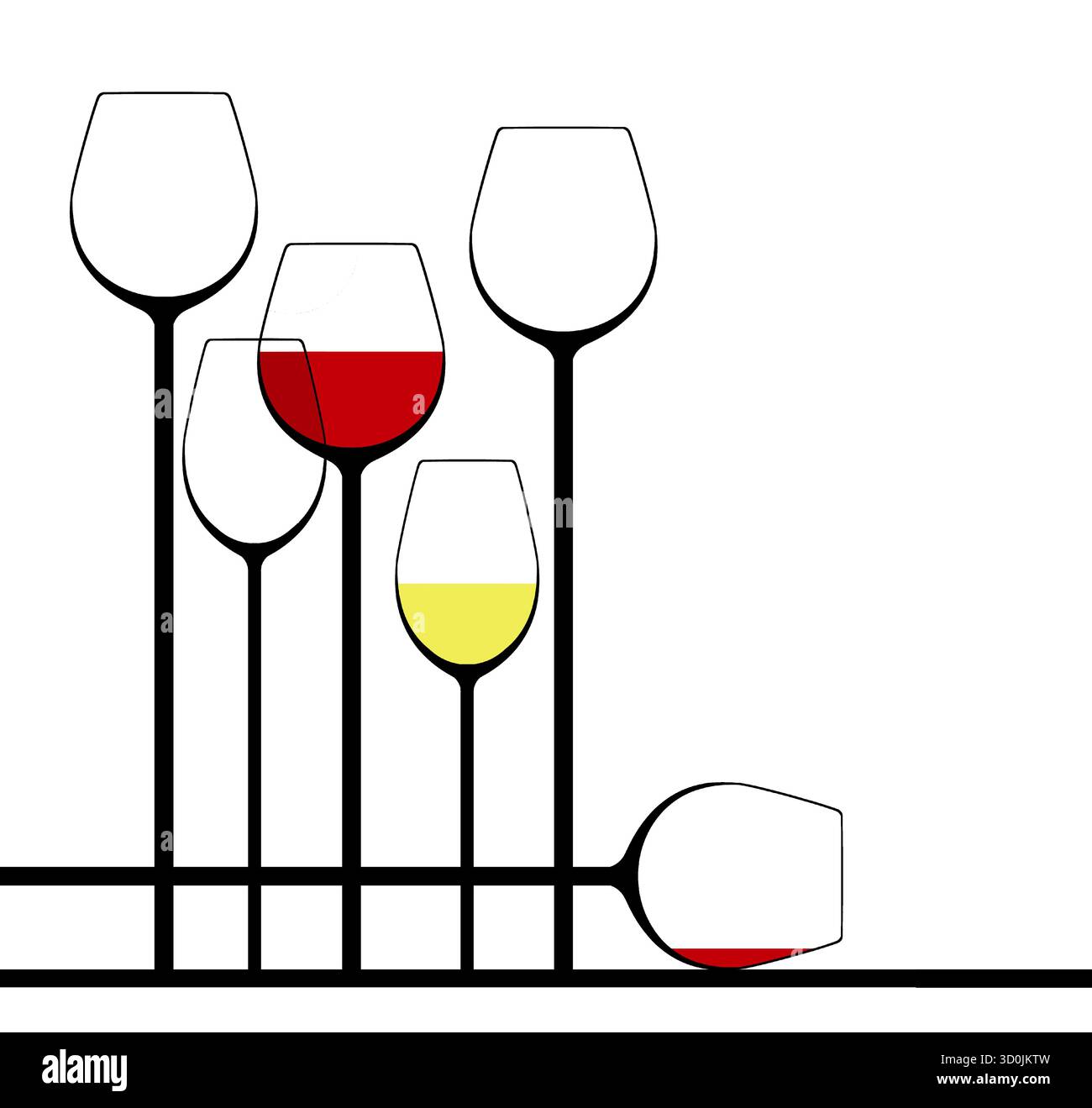 Celebration illustration vec Cut Out Stock Images & Pictures - Alamy