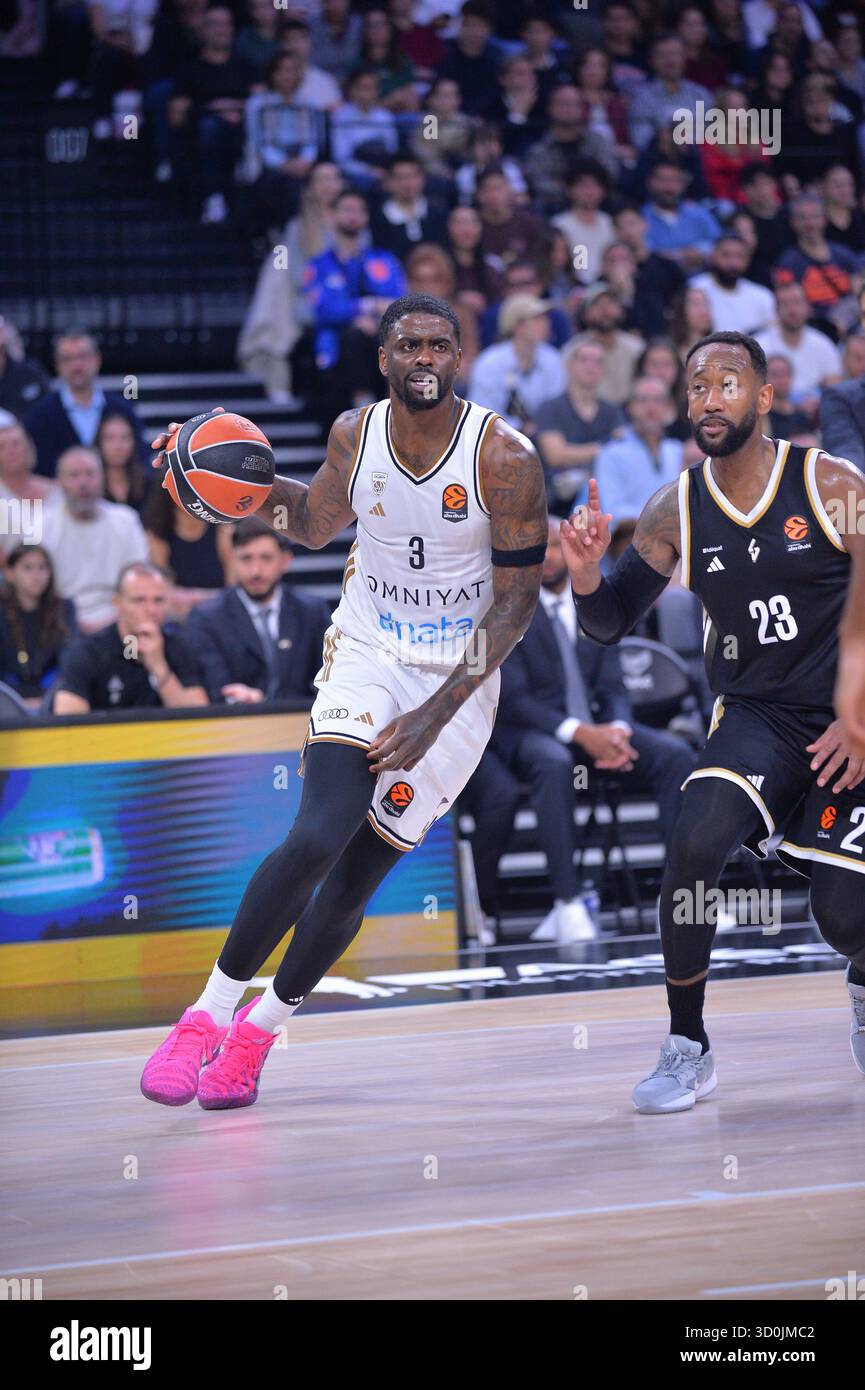 Dwayne Bacon from Dubai Basketball during the Turkish Airlines ...