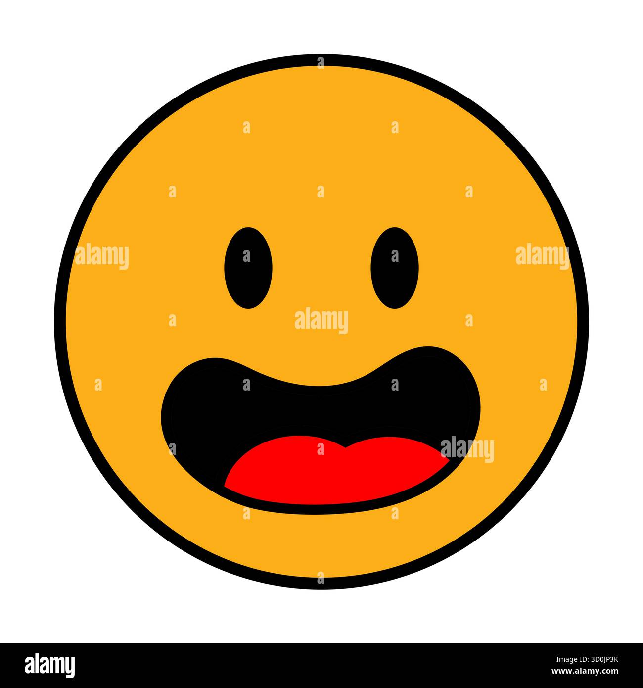 Face open mouth icon hi-res stock photography and images - Alamy