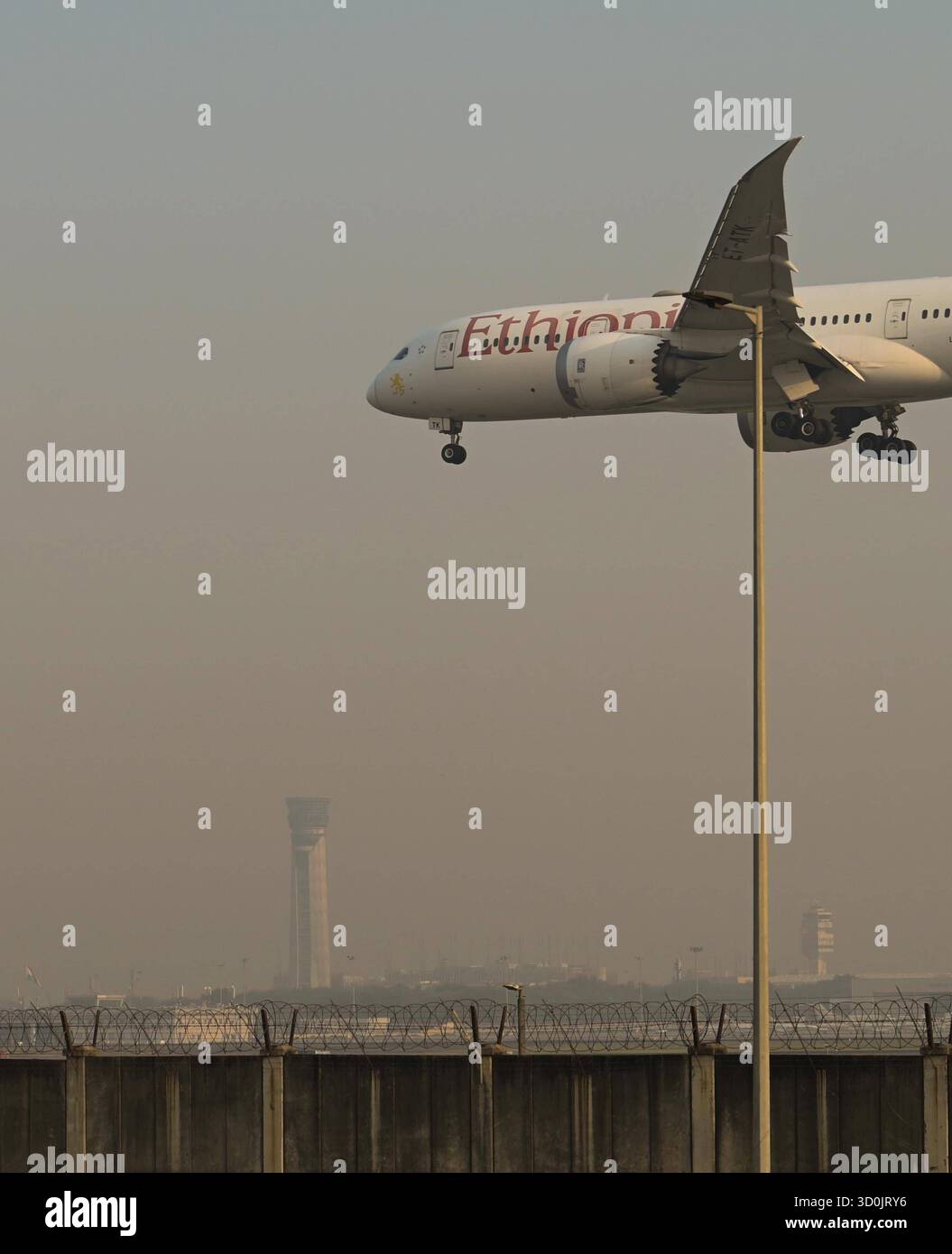 NEW DELHI, INDIA - OCTOBER 23: The Air Traffic Control ATC tower at IGI ...