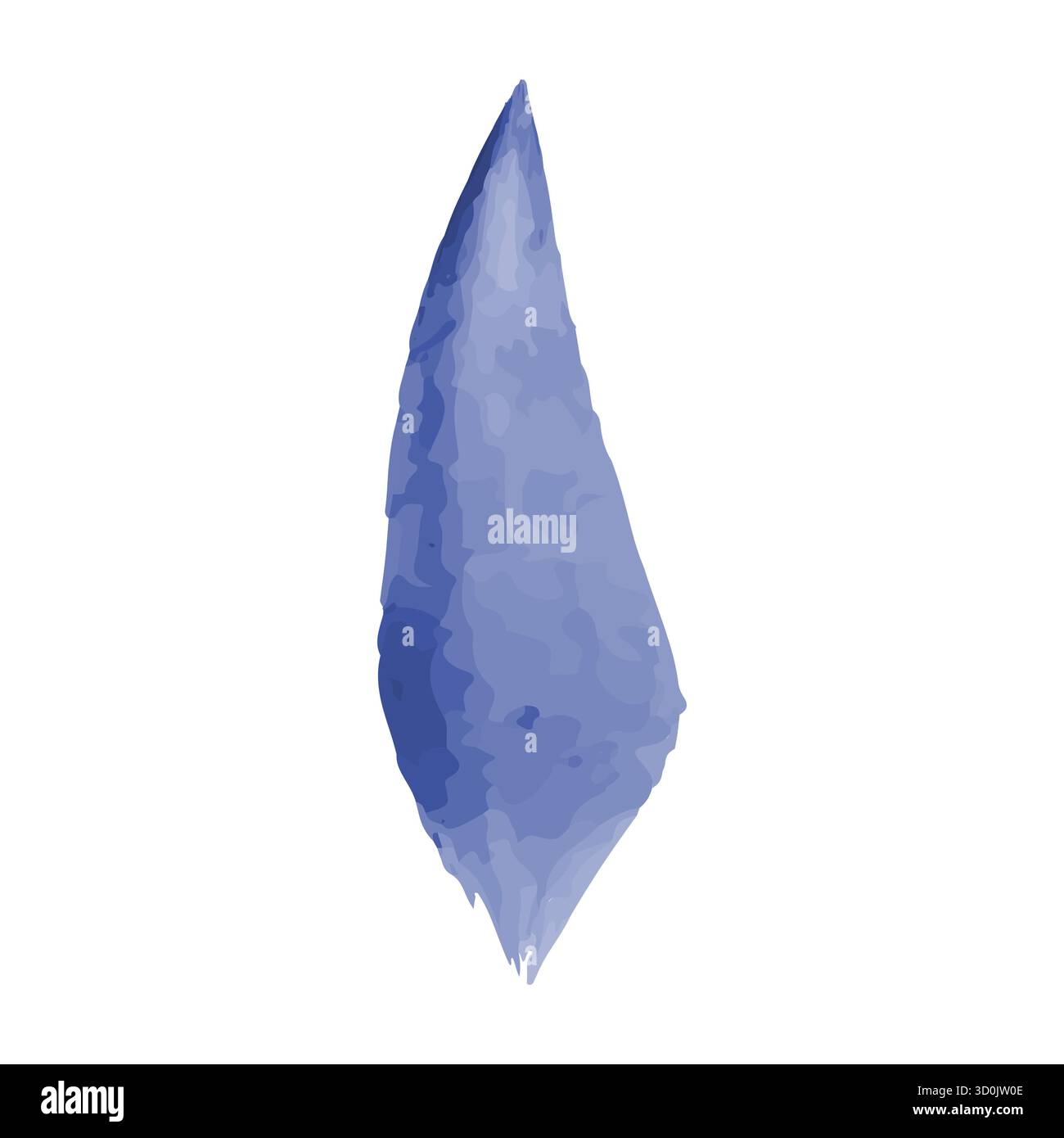 This shows a single petal with a light purple watercolor texture. The ...