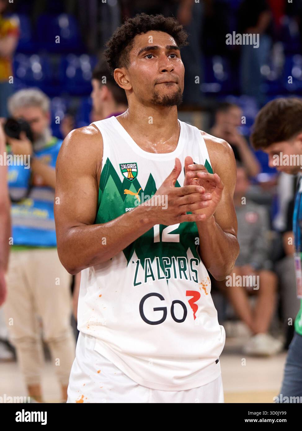 Maodo LO of Zalgiris Kaunas during the EuroLeague Regular Season Round ...