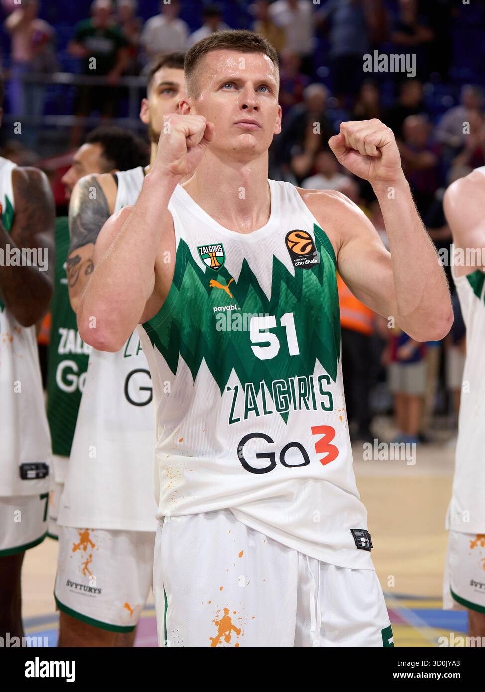Arnas Butkevicius of Zalgiris Kaunas during the EuroLeague Regular ...