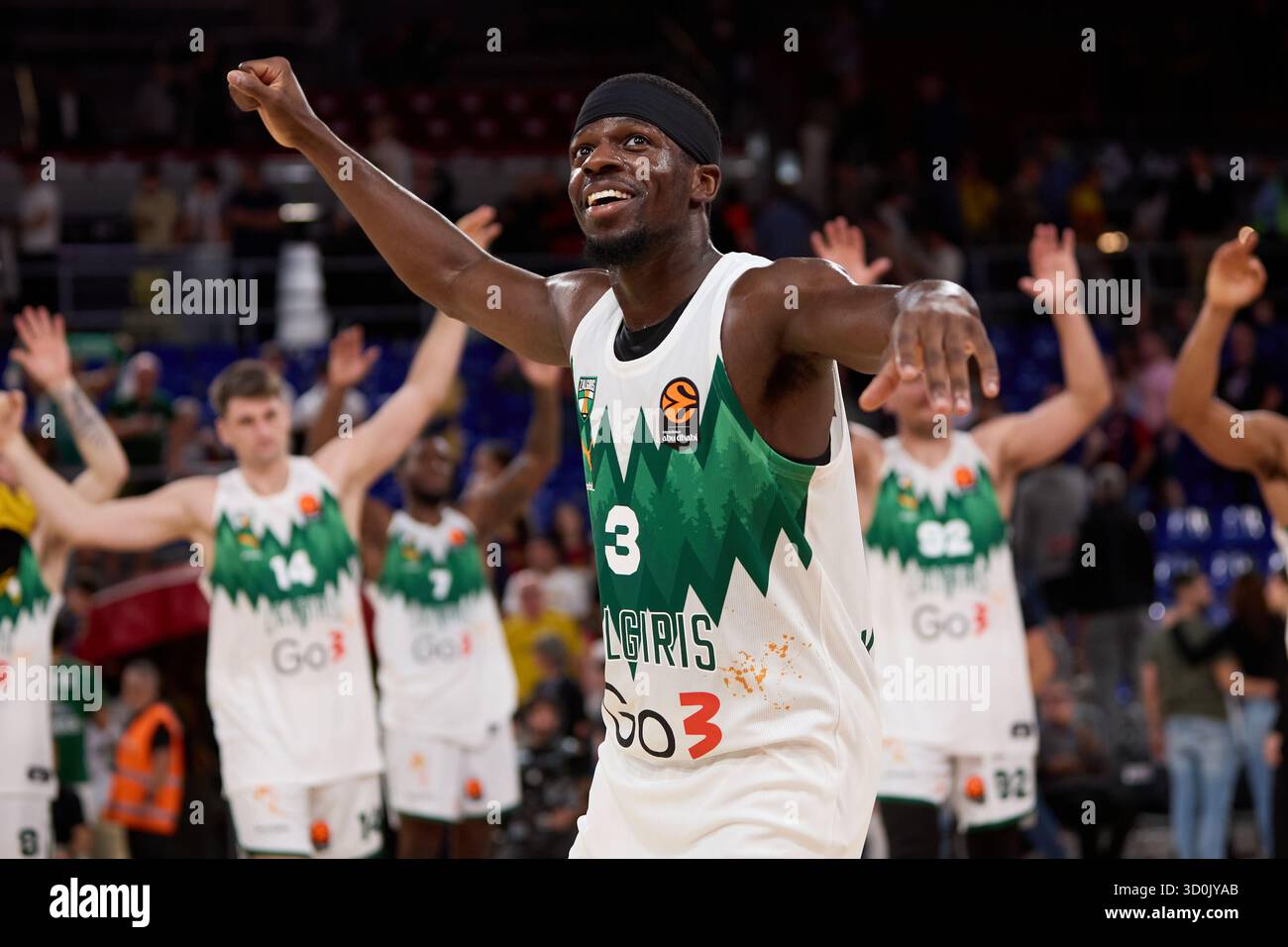 Sylvain Francisco of Zalgiris Kaunas during the EuroLeague Regular ...