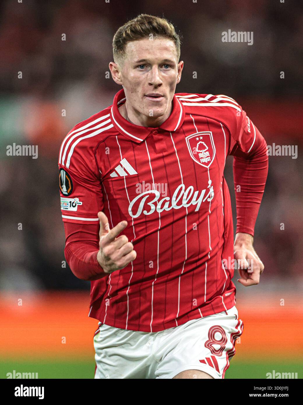 Elliot Anderson of Nottingham Forest during the UEFA Europa League ...