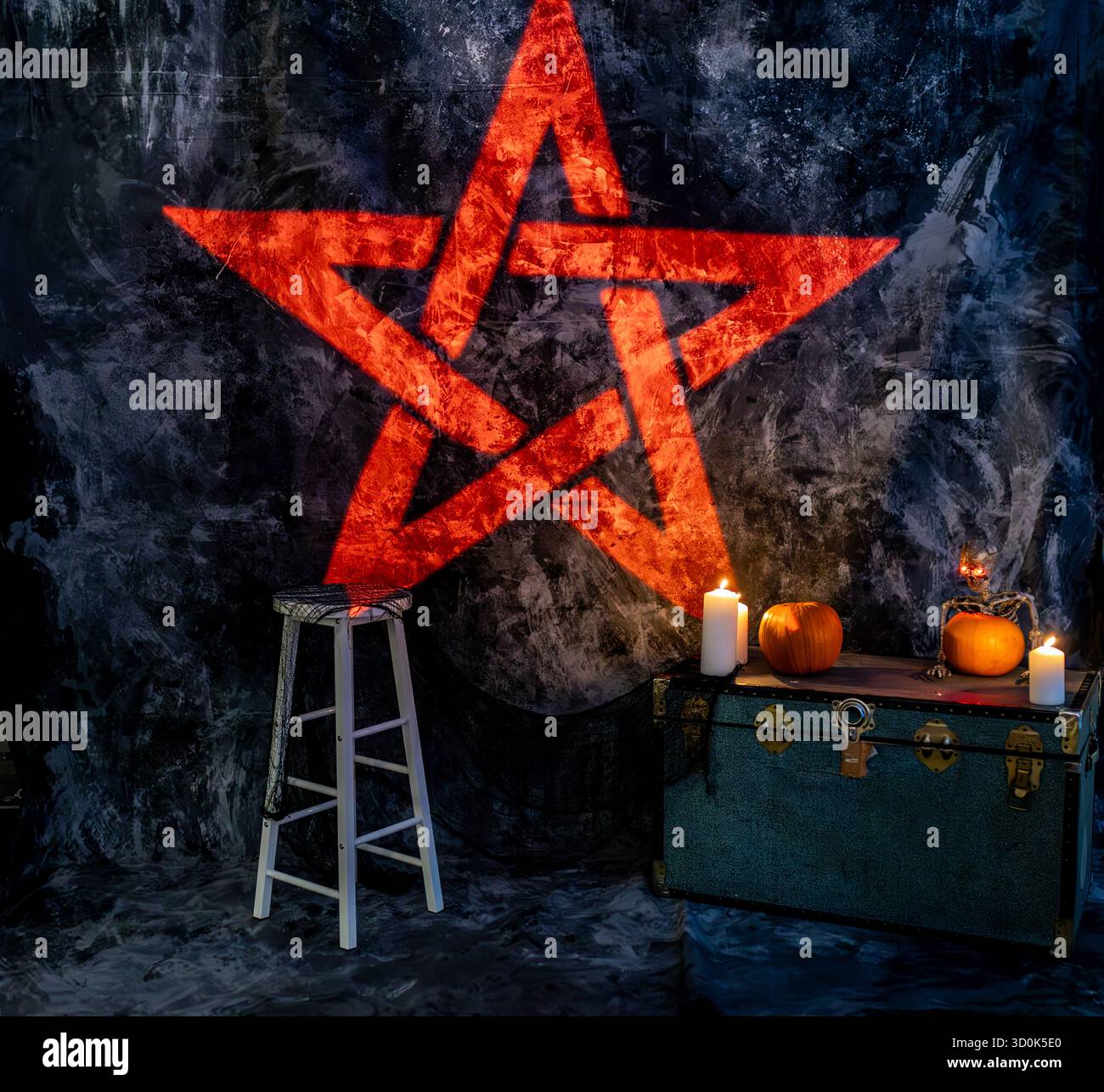 Occultism mystic witchcraft symbols hi-res stock photography and images ...