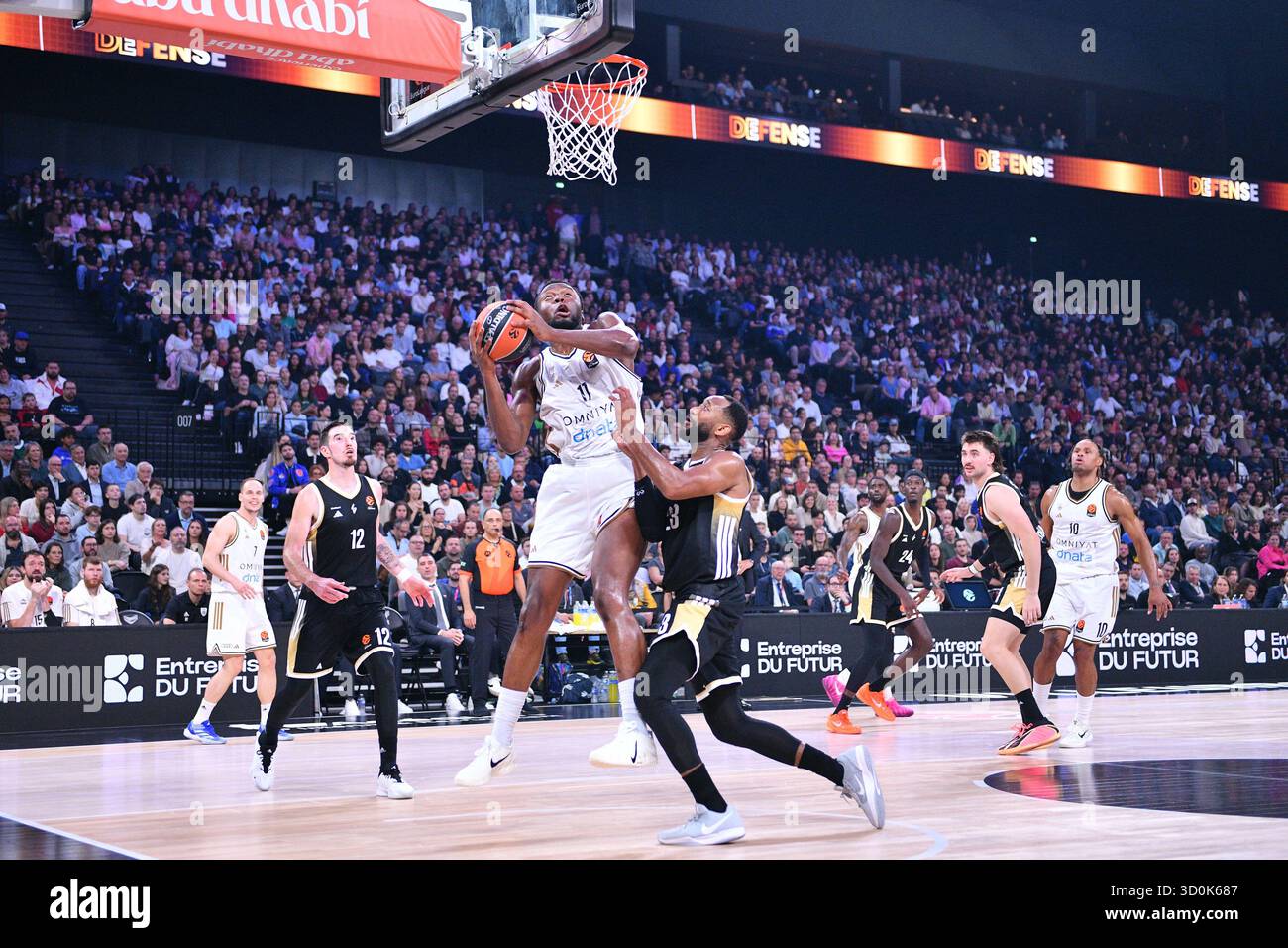 Justin Anderson from Dubai Basketball during the Turkish Airlines ...