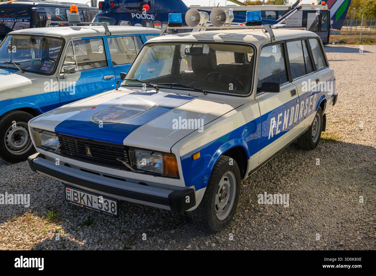 Hungarian police rendorseg car hi-res stock photography and images - Alamy