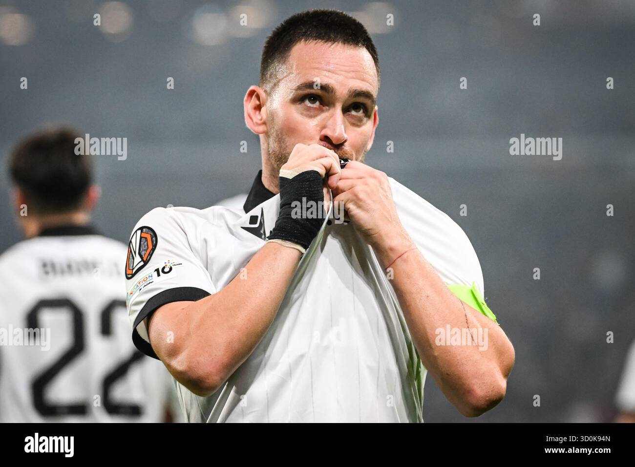 Andrija ZIVKOVIC of PAOK celebrates his goal during the UEFA Europa ...