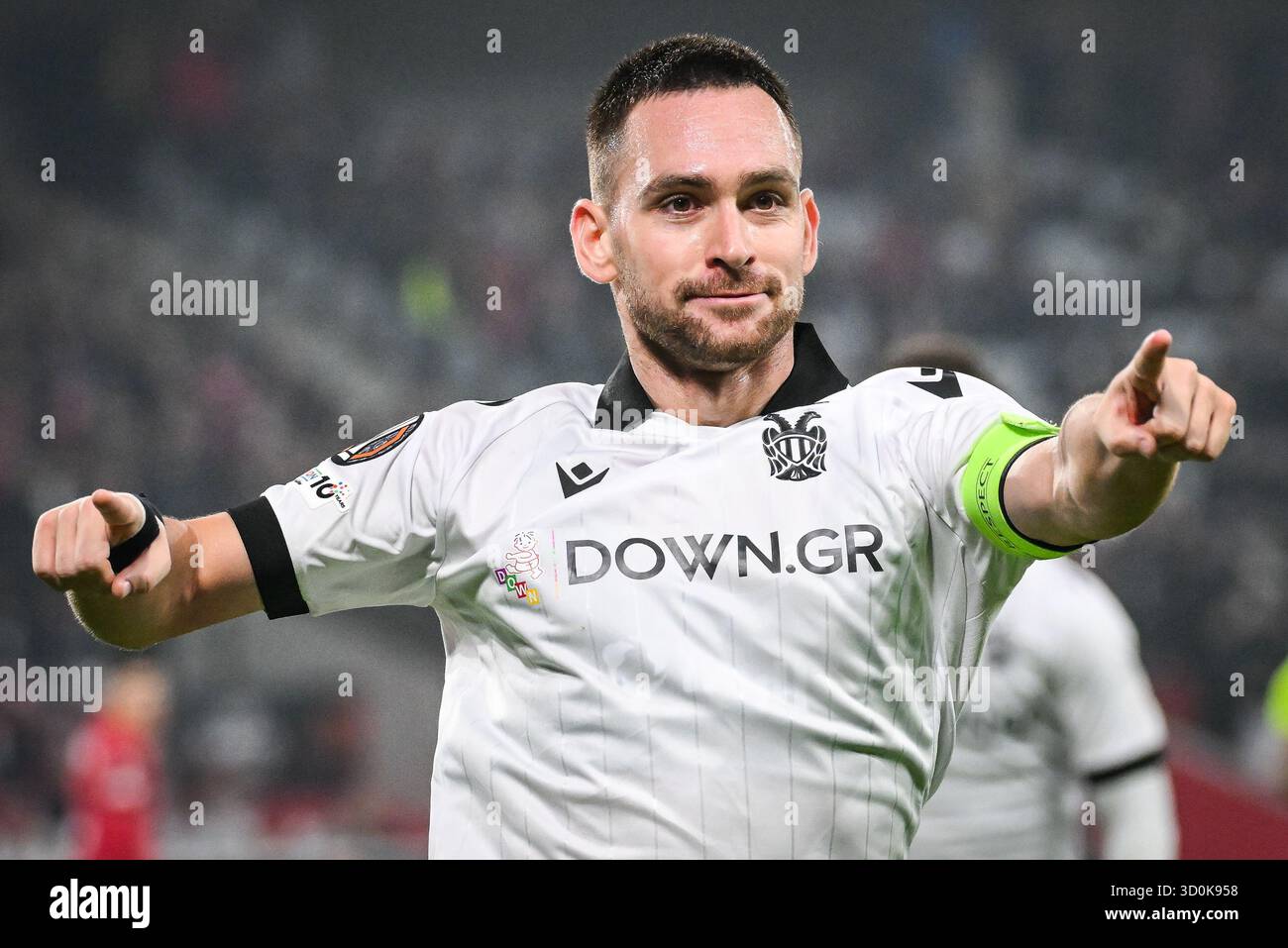 Andrija ZIVKOVIC of PAOK celebrates his goal during the UEFA Europa ...
