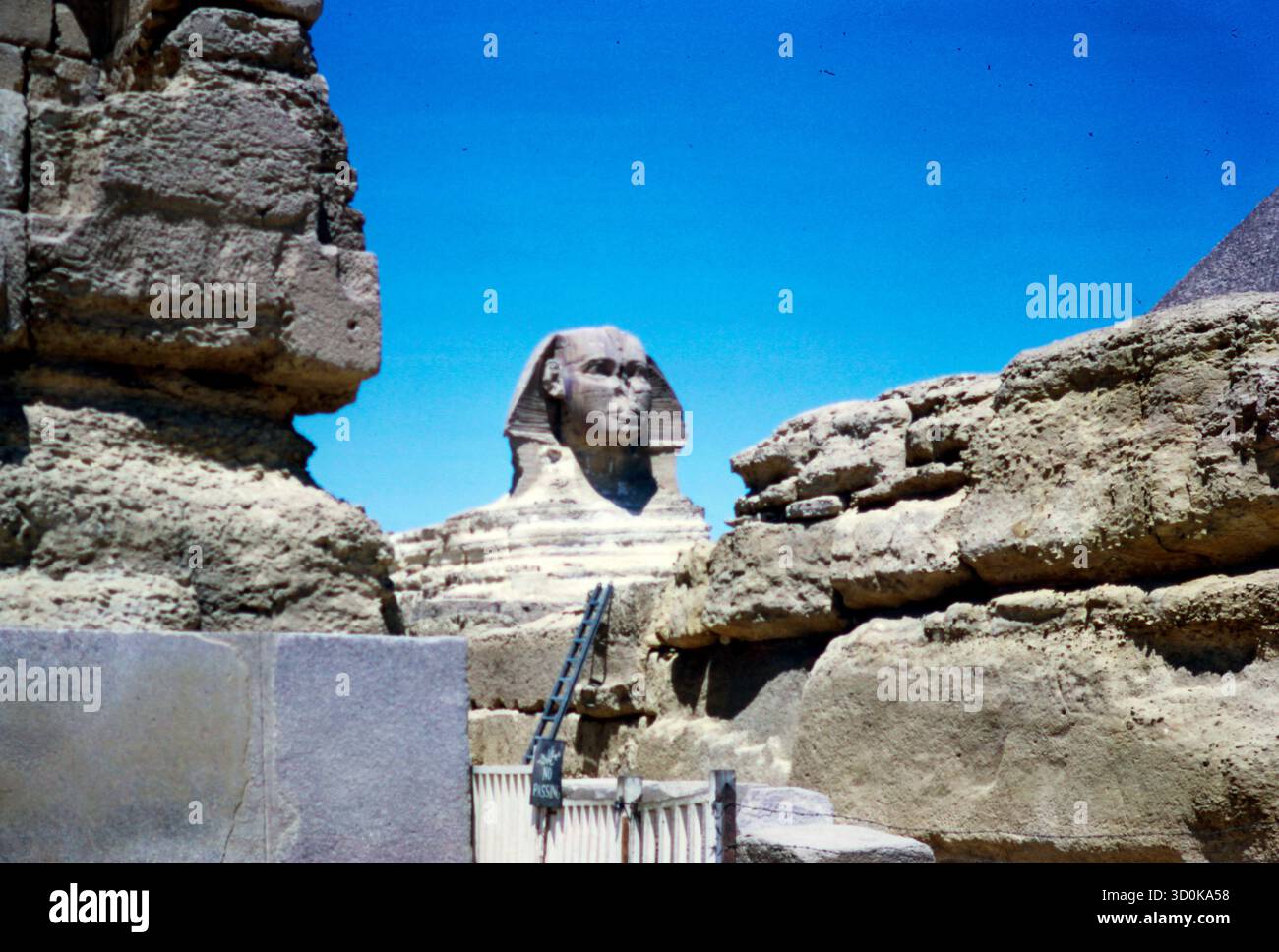 The area around the Great Pyramid of Giza, the largest of the three ...