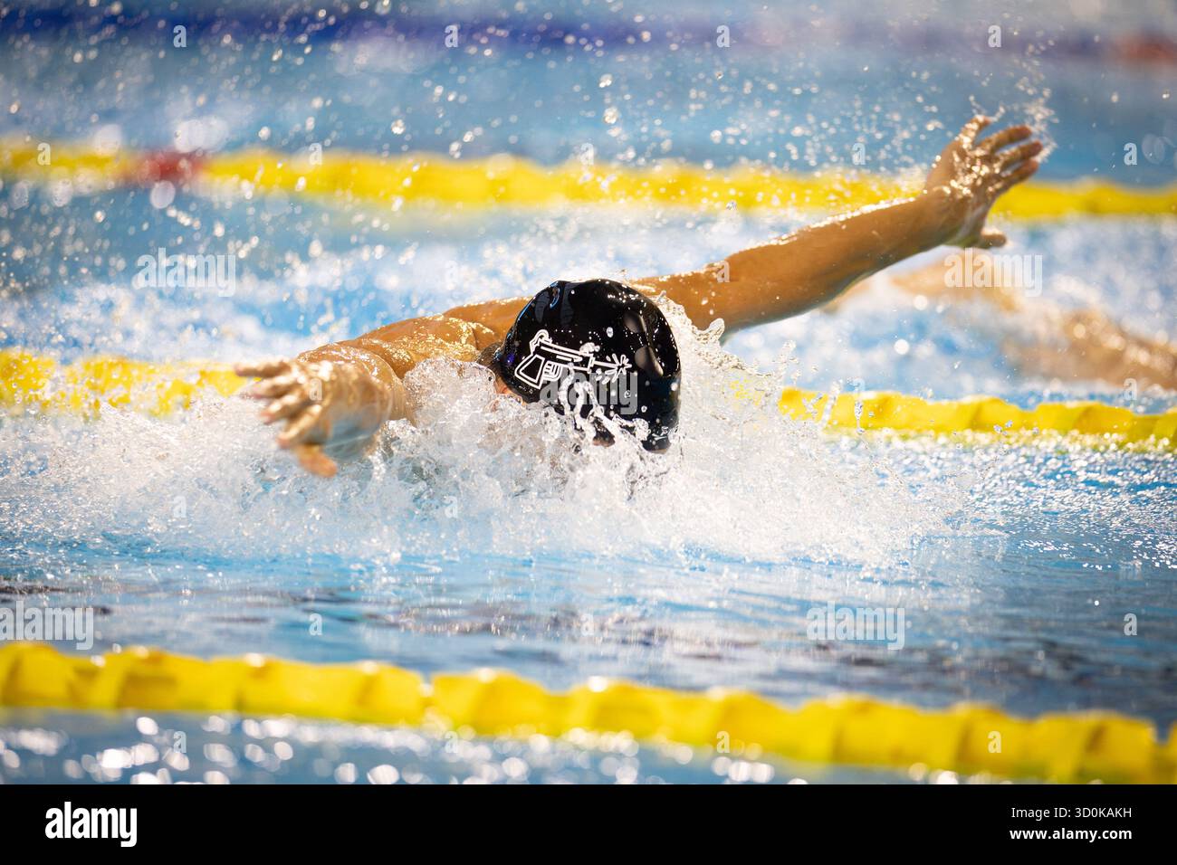 Taverny, France. 23rd Oct, 2025. Swimmers during the French Short ...