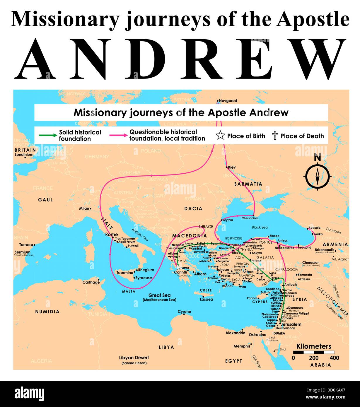 Vector map of andrew hi-res stock photography and images - Alamy
