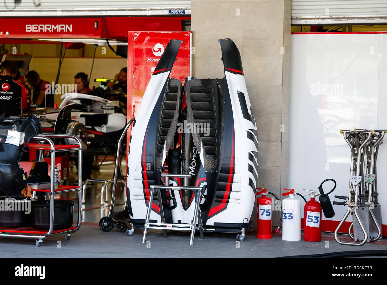 Haas F1 Team VF-25, bodywork, carrosserie, detail during the 2025 ...