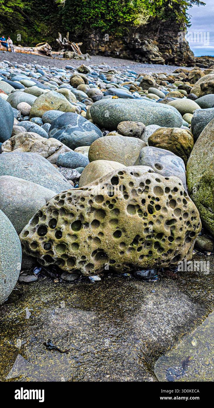 Honeycomb Rock Formation Stock Photo - Alamy