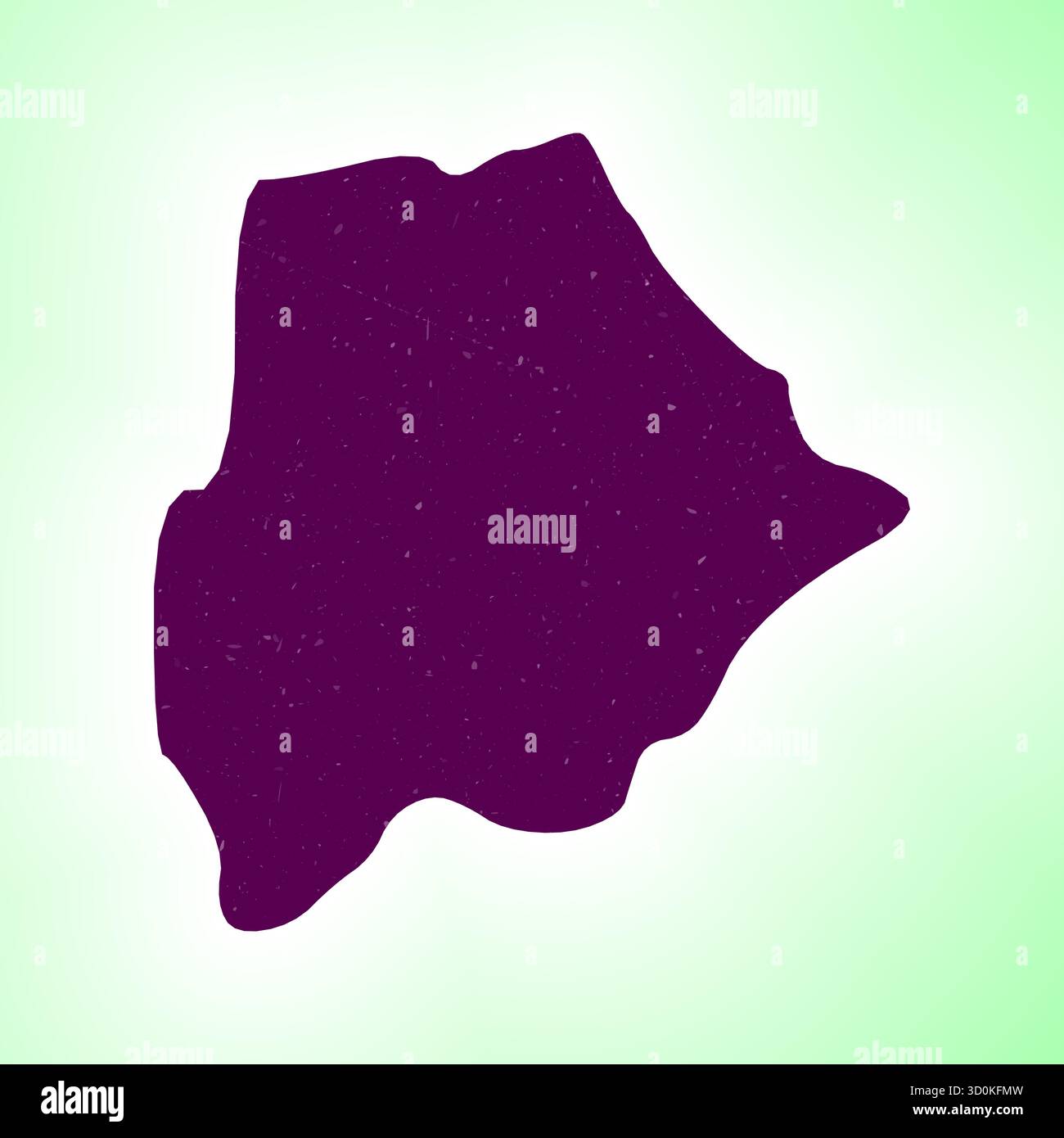 Botswana shape on gradient background. Country map with scratch texture ...