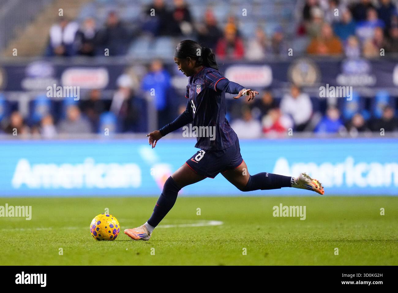 Chester, Pennsylvania, USA. 23rd Oct, 2025. United States Forward ...