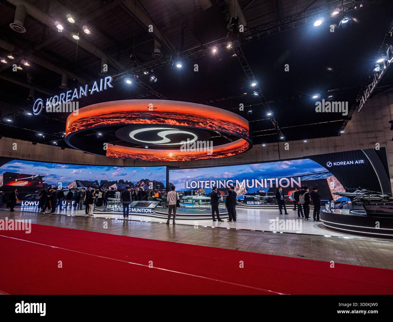 Goyang, South Korea – October 23, 2025: Korean Air Exhibition Booth ...