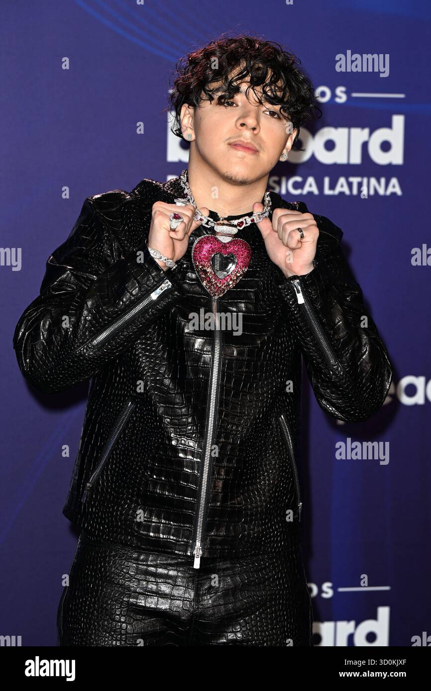 Miami, FL, USA. 23rd Oct, 2025. Xavi at the 2025 Billboard Latin Music ...