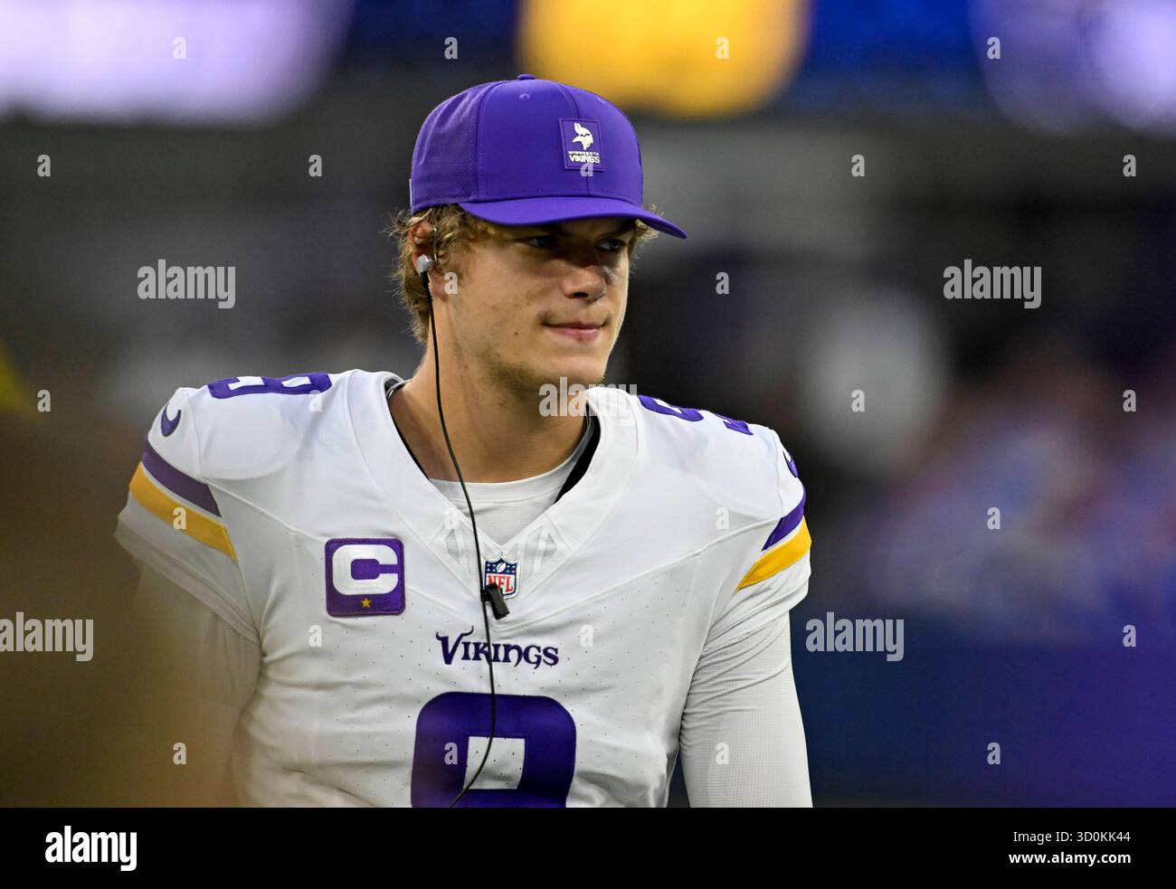 October 23, 2025 Minnesota Vikings quarterback J.J. McCarthy (9) in ...