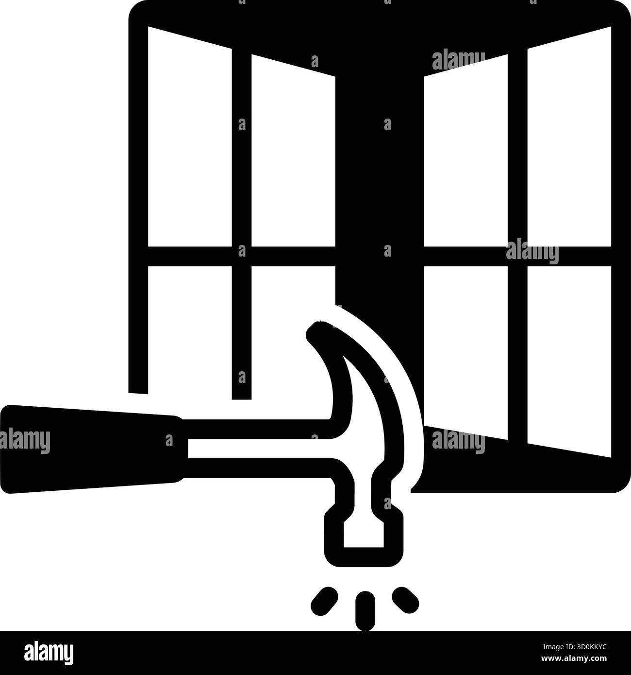 Replacement of the installation Black and White Stock Photos & Images ...