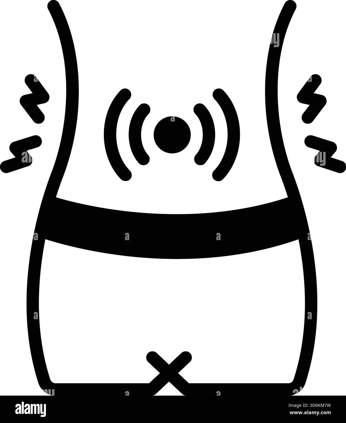 Icon for stomach spasm, stomach Stock Vector Image & Art - Alamy