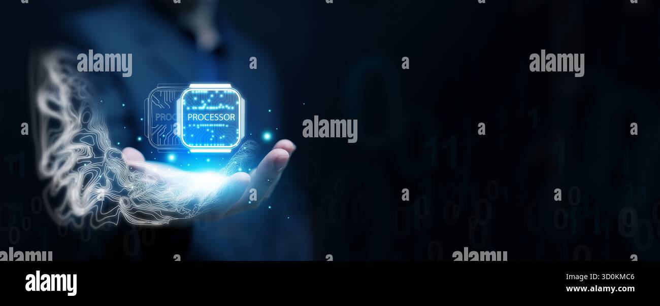 Concept of digital twins showing human and AI integration through ...