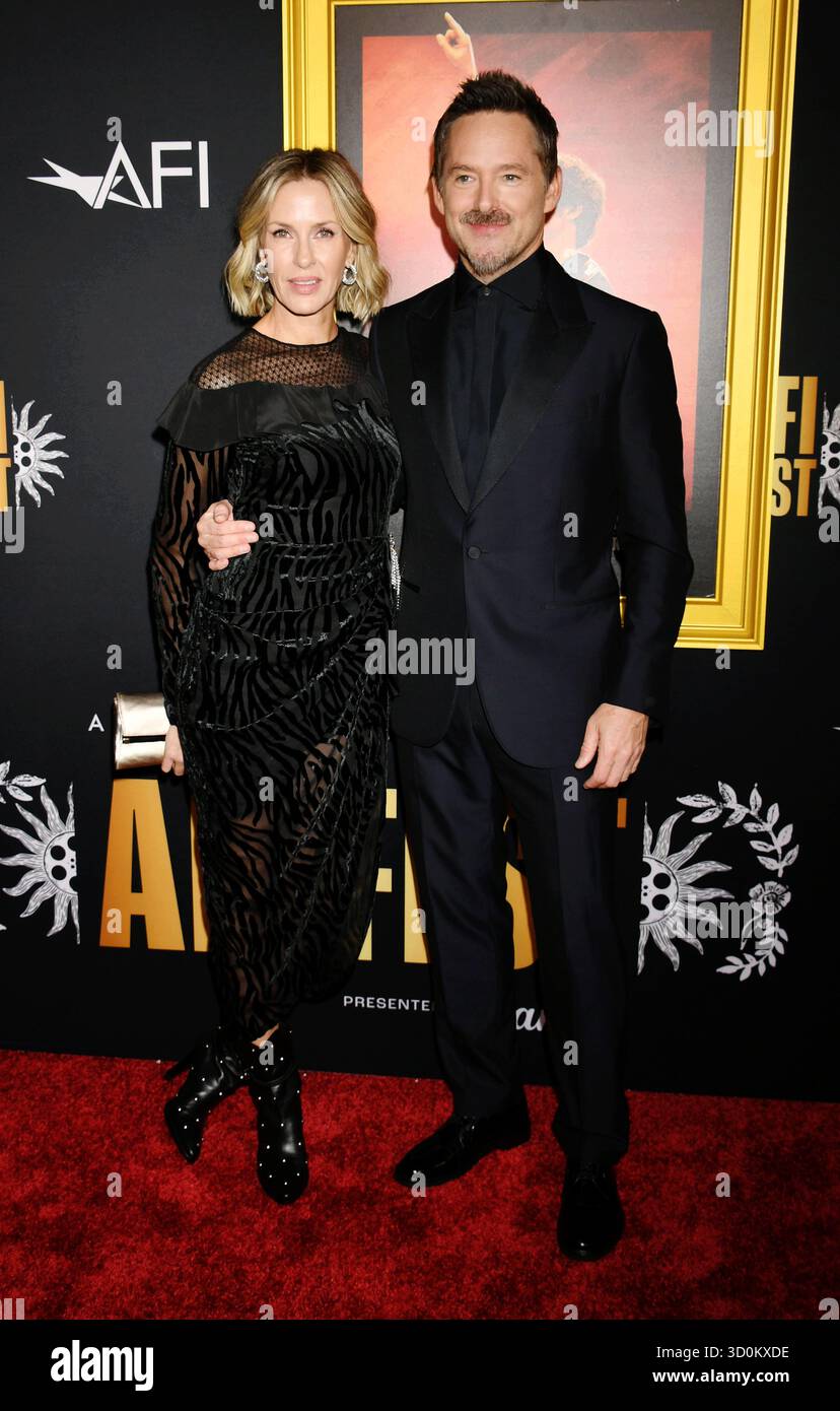 HOLLYWOOD, CALIFORNIA - OCTOBER 22: (L-R) Jocelyne Cooper and Scott ...