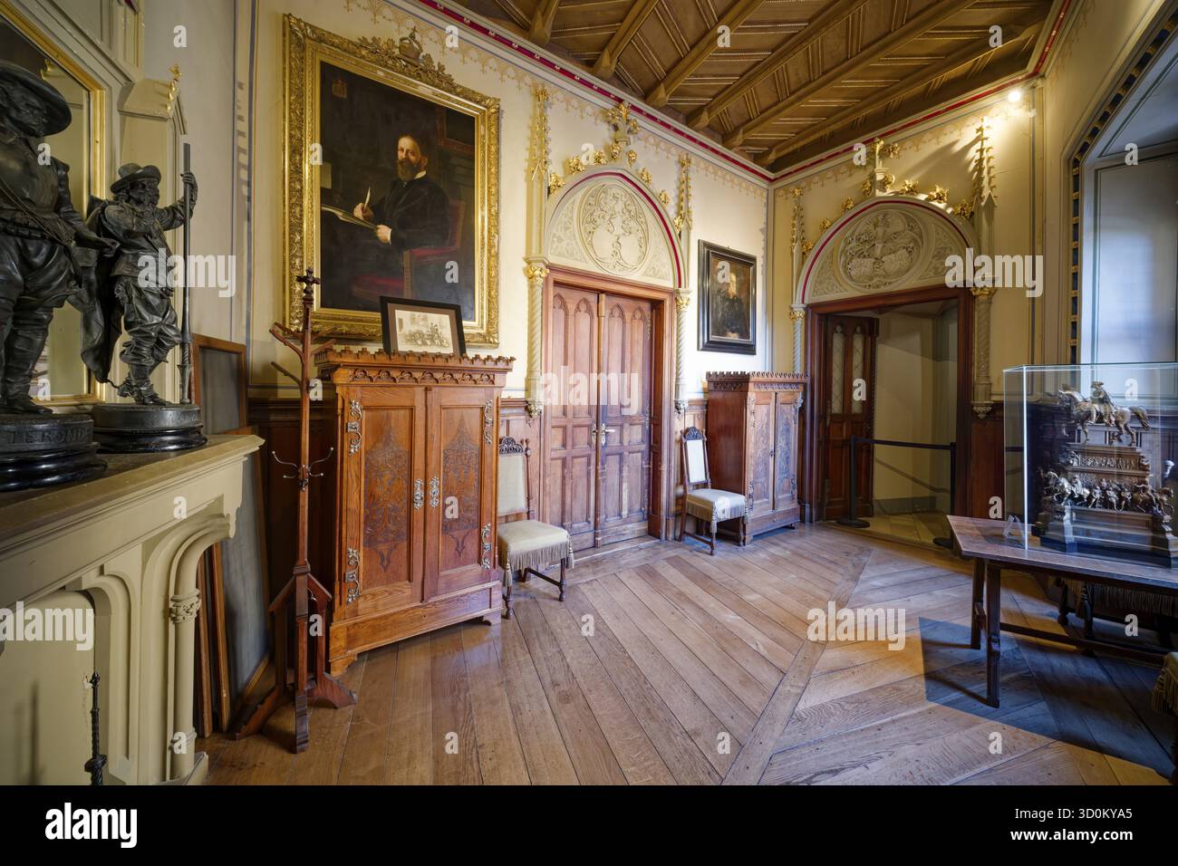 Hohenzollern castle, germany interior hi-res stock photography and ...