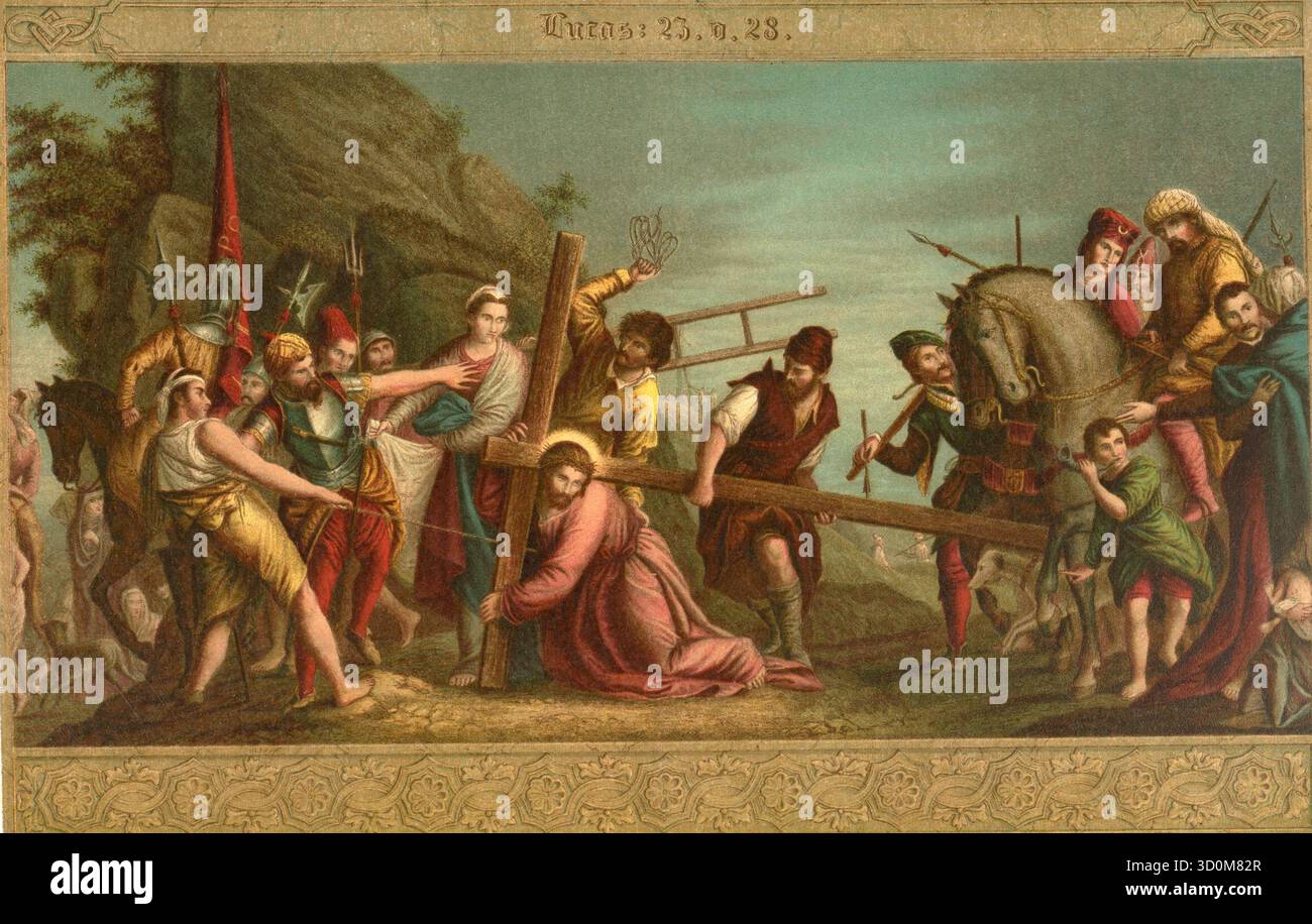 Simon of cyrene hi-res stock photography and images - Alamy