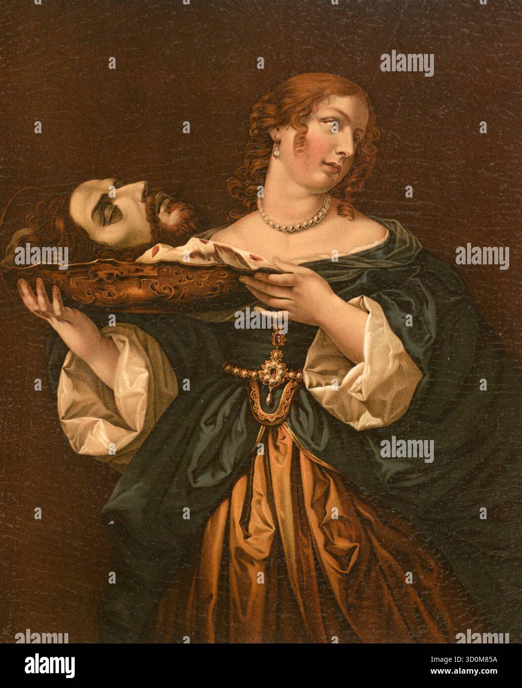Biblical scene, Bible, Salome with the Head of Saint John, depicting ...