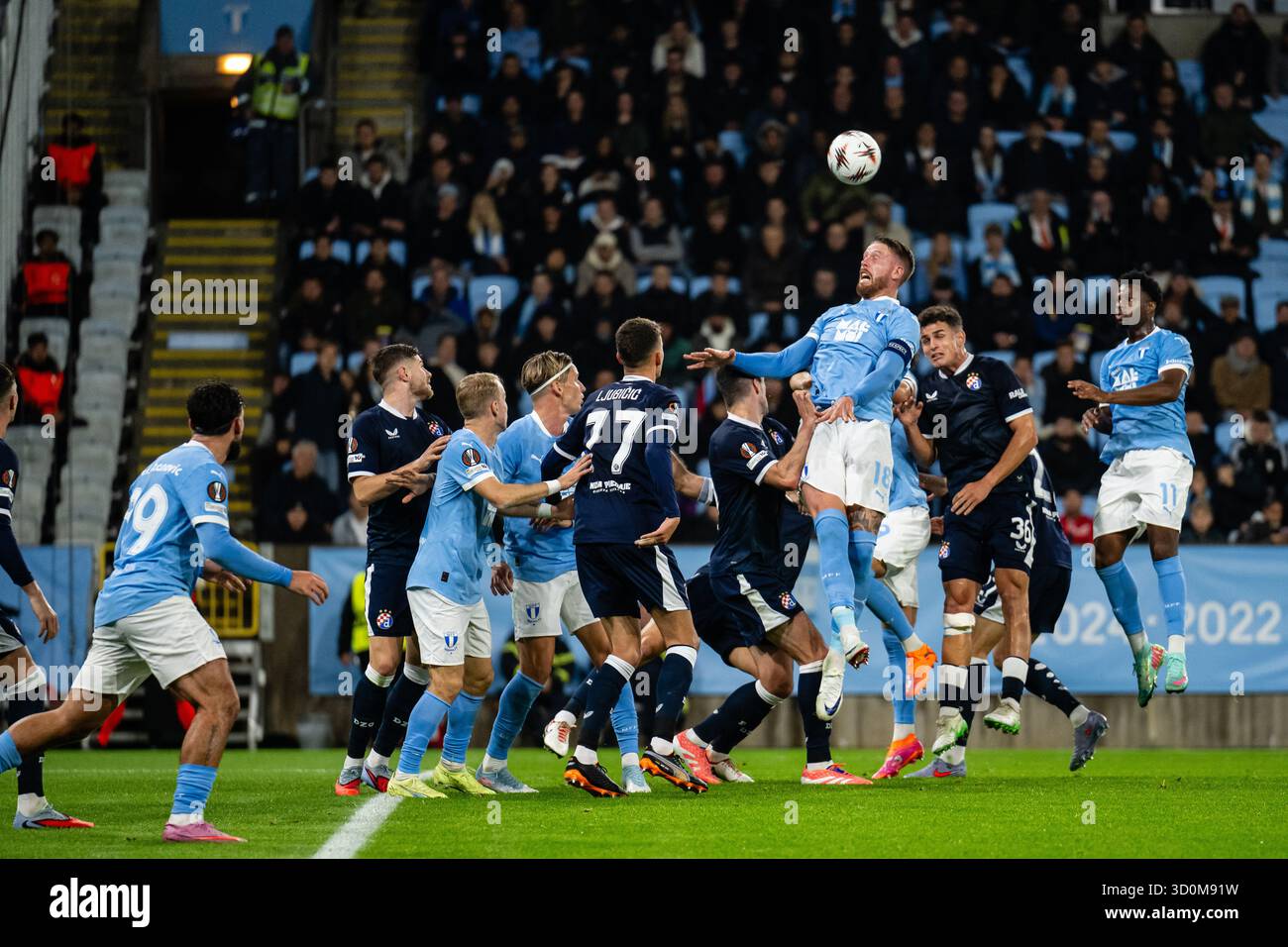 Malmo, Sweden. 23rd, October 2025. Pontus Jansson Larsen (18) of Malmo ...