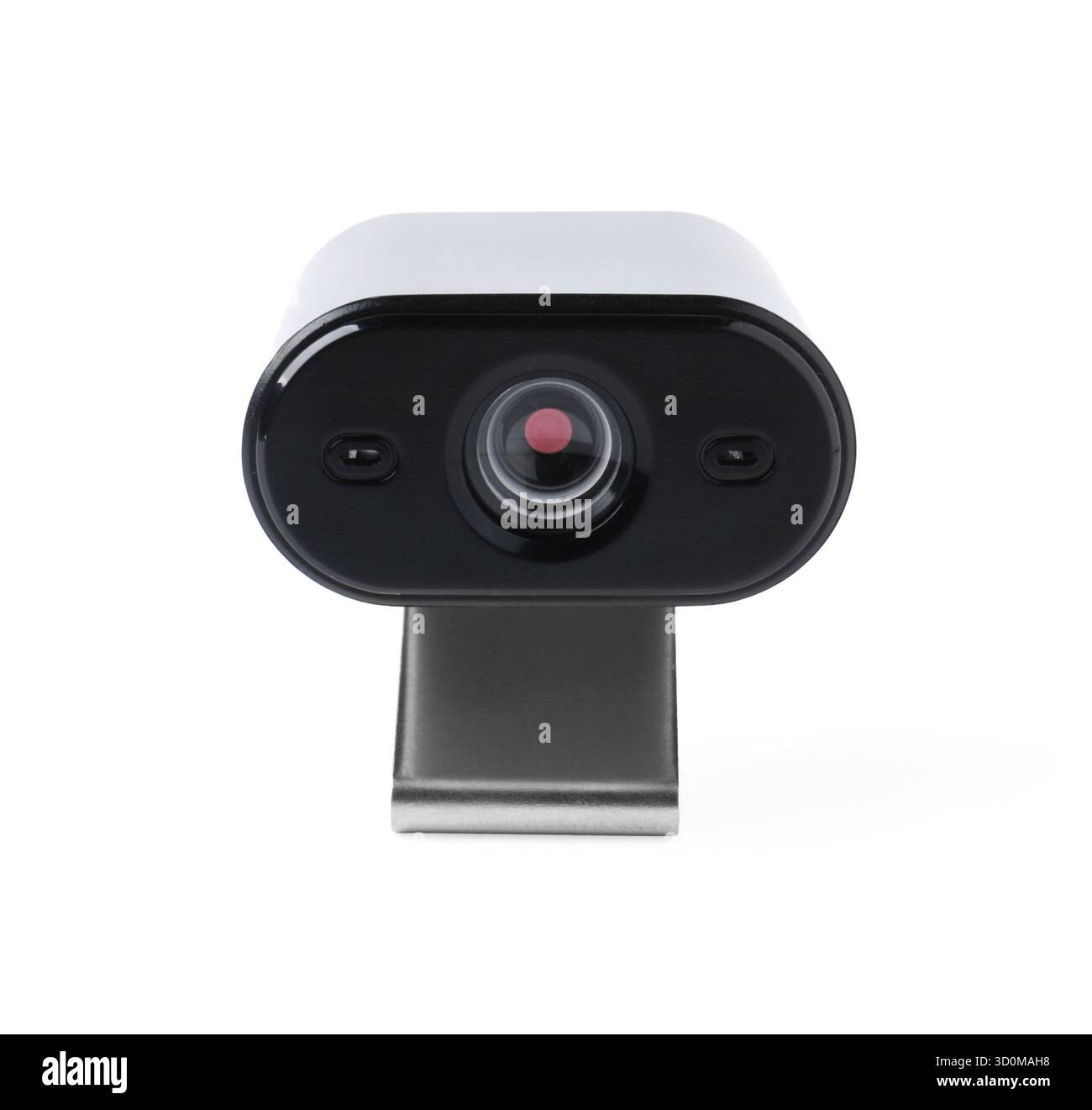 Modern hidden spy camera isolated on white Stock Photo - Alamy