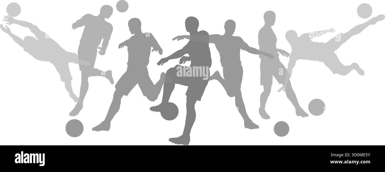 Footballer players Cut Out Stock Images & Pictures - Alamy