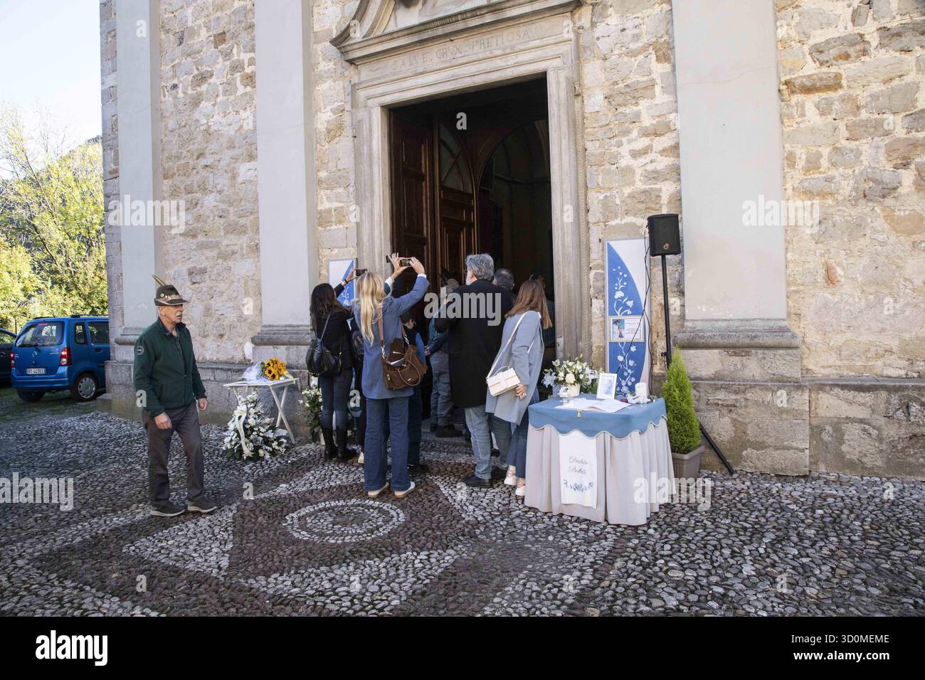 Strozza (Bergamo), Funeral of Pamela Genini, the 29-year-old killed in ...