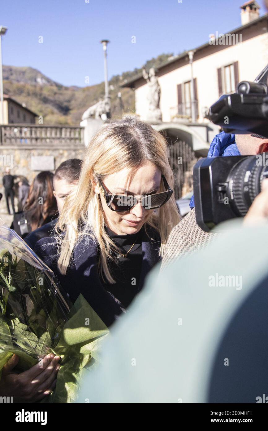Strozza (Bergamo), Parish Church, Funeral of Pamela Genini, the twenty ...