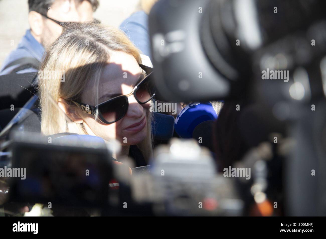 Strozza (Bergamo), Parish Church, Funeral of Pamela Genini, the twenty ...