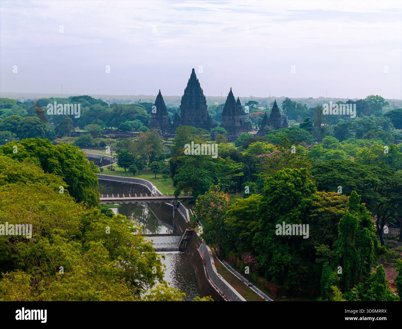 Bridge temple amidst lush greenery hi-res stock photography and images ...