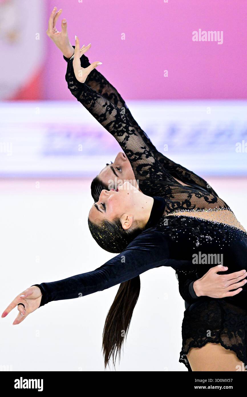 MATTEO DI NUNZIO & MARIACLAUDIA PARZIALE (ITA), during Junior Couples ...