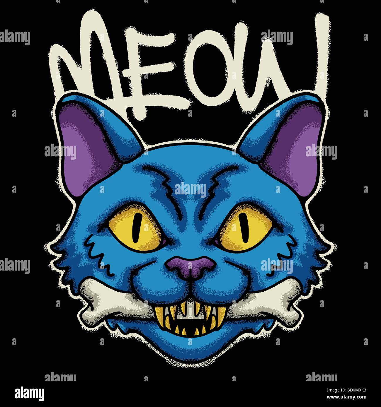 Illustration blue style urban Stock Vector Images - Alamy