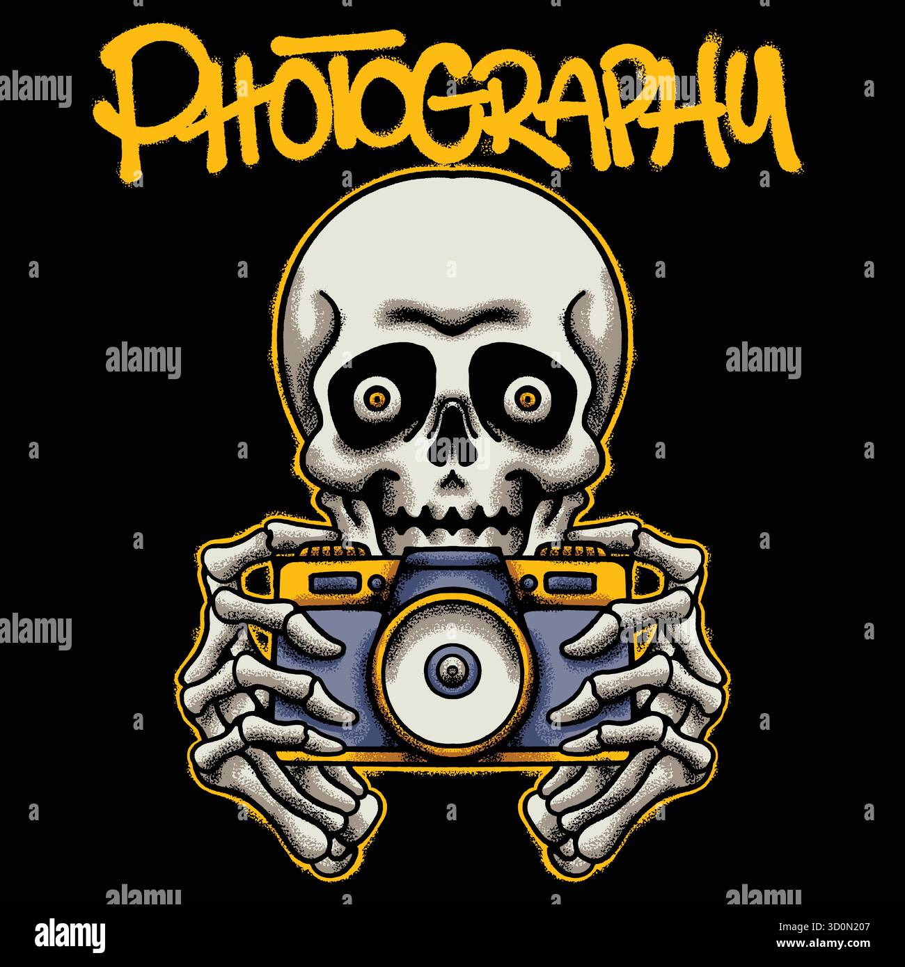 Scary halloween display skeleton Stock Vector Images - Alamy