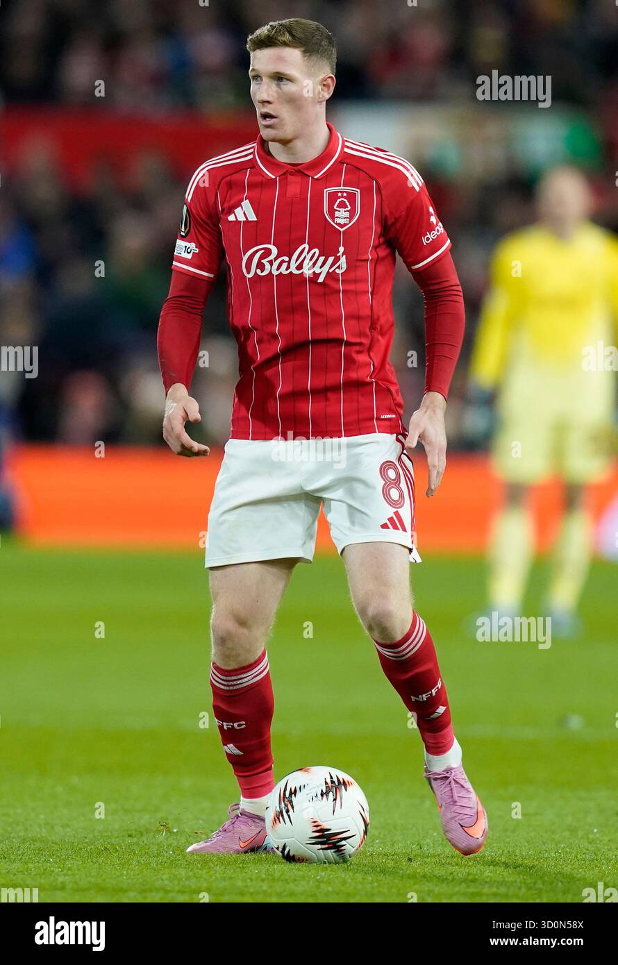 Nottingham, England, 23rd October 2025. Elliot Anderson of Nottingham ...