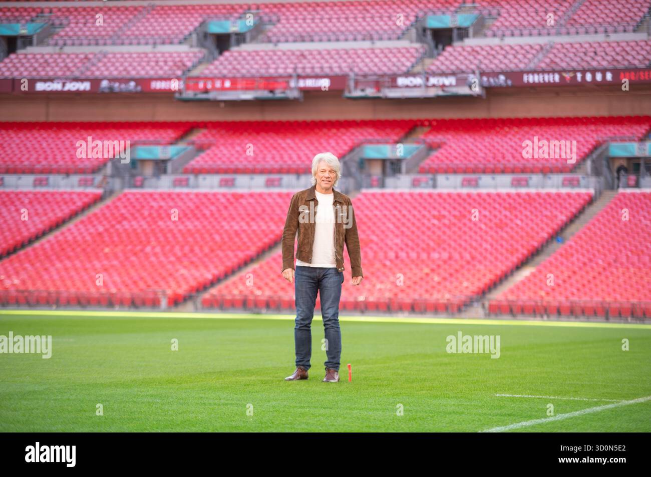 London, United Kingdom. 24th October 2025. Jon Bon Jovi announces new ...
